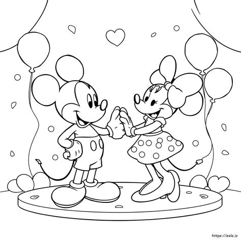 Micky Und Minnie Maus Ausmalbilder