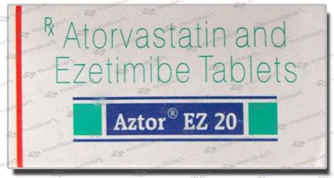 Aztor Ez 20mg Tablet 10s Price Composition And Generic Alternatives