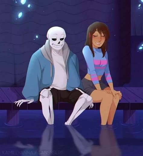 Frisk×sans By Kamillyanna Фан арт Концертные плакаты Изображения скелетов