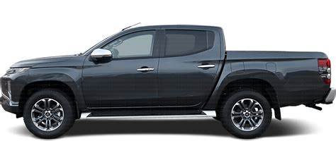 Mitsubishi L200 2019 Present Dimensions Side View