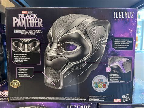 Dlr Marvel Legends Series Black Panther Electronic Helmet — Usshoppingsos