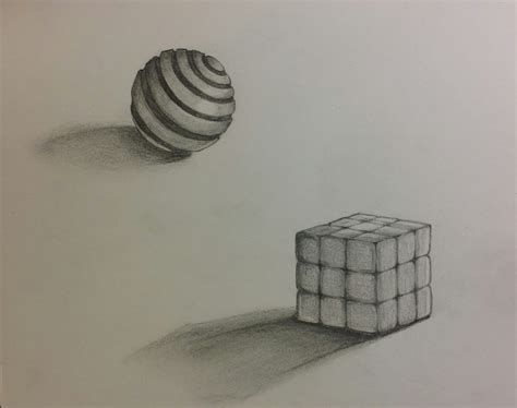 How To Draw A Cube With Shading