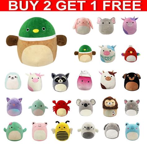 Squishmallows Doll Plush Toy Cushion Stuffed Pillow Cartoon Soft Toys