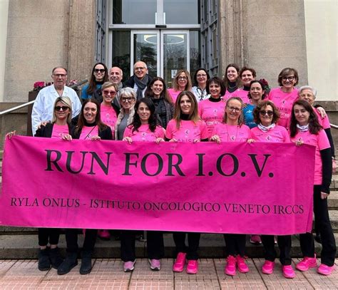 Run For Iov Compie 10 Anni Un Traguardo Che SarÀ Festeggiato Anche Alla Padova Marathon
