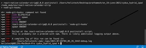 Unable To Install For Some Reason Issue Bugidev React Native Calendar Strip Github