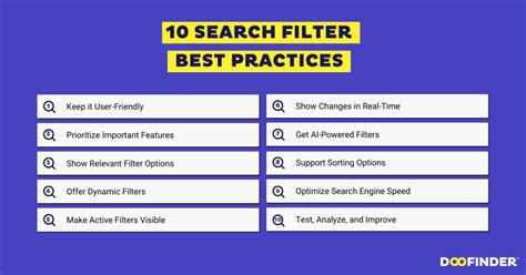 what is a search filter definition best practices and examples