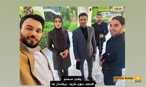 عکس‌هایی منحصر به‌فرد از زارا نادری فر هوژان ستوده در سریال ناریا