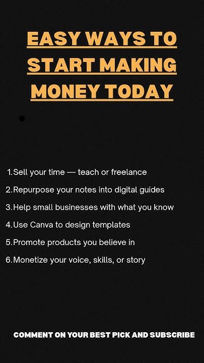 Easy Ways To Start Making Money Today Shortvideo Motivation Subscribe Lifefact Motivational
