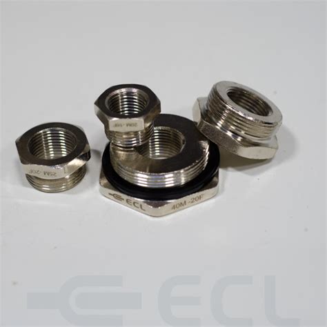Standard Threaded Reducers Metric To Npt Stainless Steel Ecl