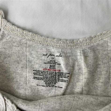 Urban Outfitters Ribbed Tank Top In Heather Light Depop