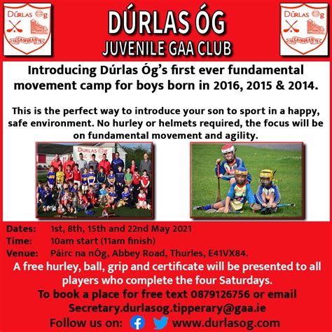 Introducing Durlas Og First Ever Fundamental Movement Camp For Academy
