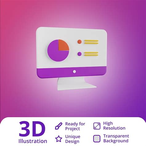 Premium Psd 3d Analytics