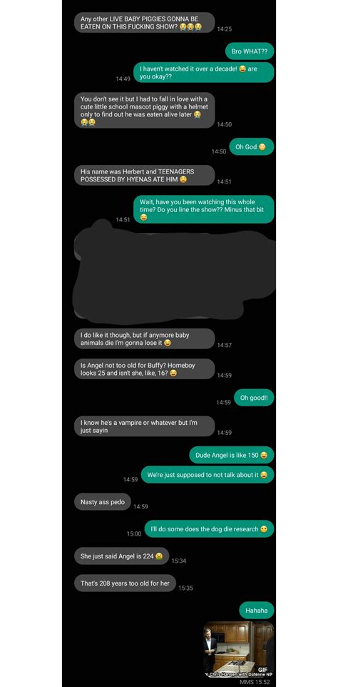 My Wife Just Started Buffy R Buffy