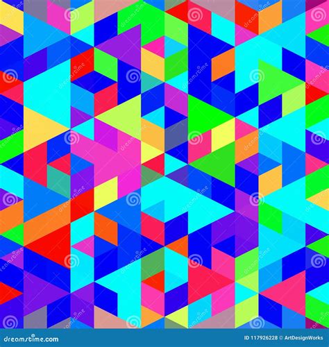 Colorful Box Pattern Stock Illustration Illustration Of Colors 117926228