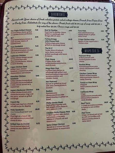 Online Menu Of Foxys Restaurant Restaurant Brookings Oregon 97415