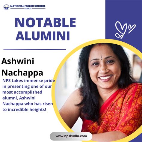 Nps Alumini — Ashwini Nachappa Nps Kudlu Medium