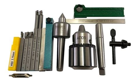 Ferramenta Para Torno Ou Mini Torno Kit 15 Pçs Frete Grátis