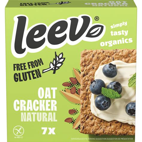 Leev Havercrackers Naturel Bestellen Albert Heijn