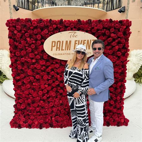 Eric And I At The At The Palm Event It Feels Great To Support The “place Of Hope” Organization