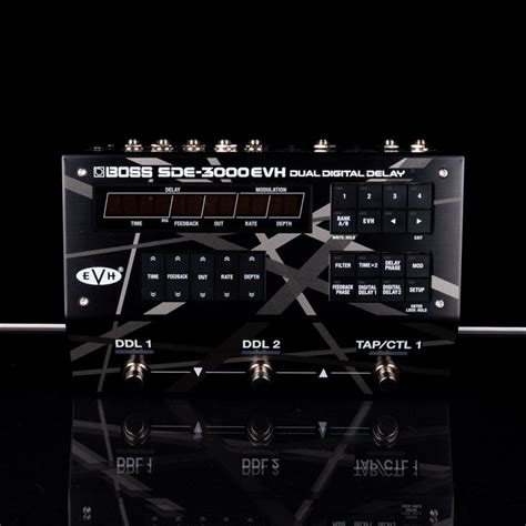 Used Boss Sde 3000evh Dual Digital Delay Evh Pedal With Box — Truetone