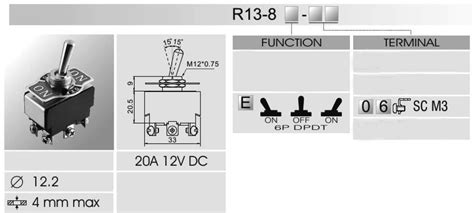 Sci Dp3t On Off On Industrial Toggle Switch Screw Terminals Retroamplis