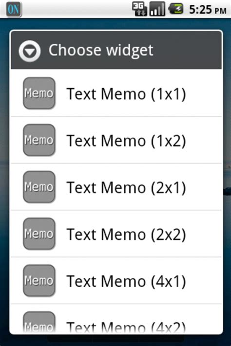 Text Memo Widget APK For Android Download