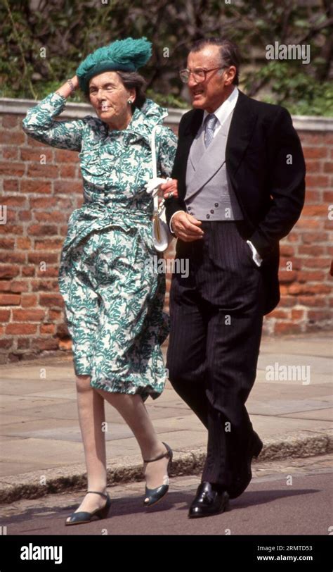 Countess Mountbatten And John Knatchbull 7th Baron Brabourne Photo By The Henshaw Archive Stock