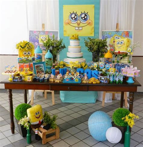 جشن تولد دریایی با تم تولد باب اسفنجی ستاره