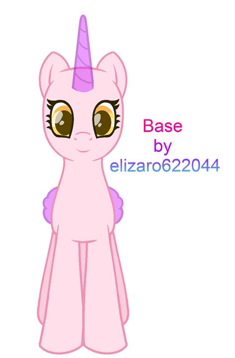 Mlp Front Perspective Base 7 By Elizaro622044 On Deviantart