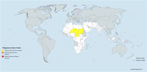 Polygamy In Africa Map