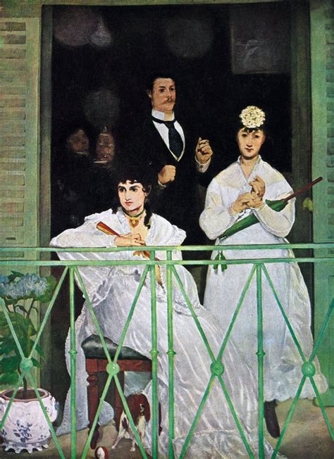 The Balcony By Édouard Manet Premium Art Reproduction