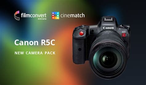 Canon Eos R5 C Camera Pack Available Now