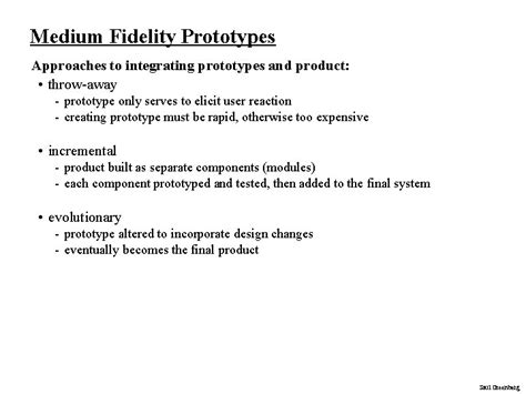 Prototyping Techniques Learning Different Techniques For Rapid Prototype