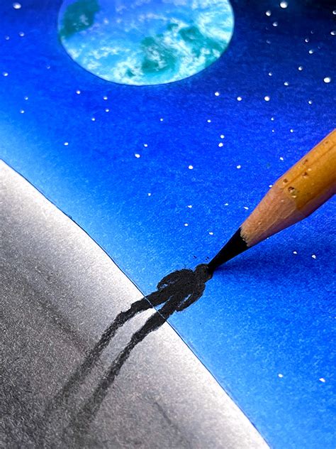 Easy Space Drawing Tutorial For Beginners Tiktok