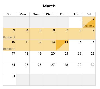 Javascript How To Adapt FullCalendar To Display Half Day Event On Month Year View Stack
