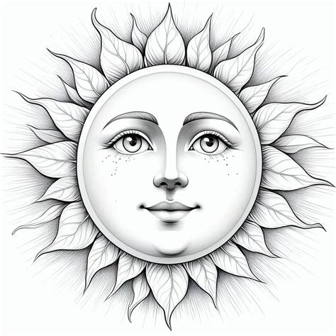 Sunfire Tattoo Coloring Pages In 2025 Free Coloring Pages Adult Coloring Pages Love Coloring