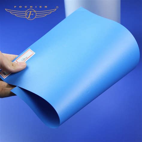Colored Flexible Pp Sheet Sky Blue Color Frosted Pp Sheet For