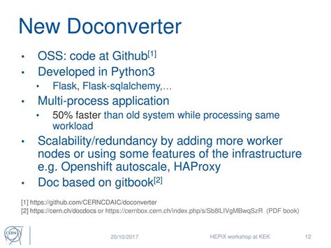 Modernising Cern Document Conversion Service Ppt Download