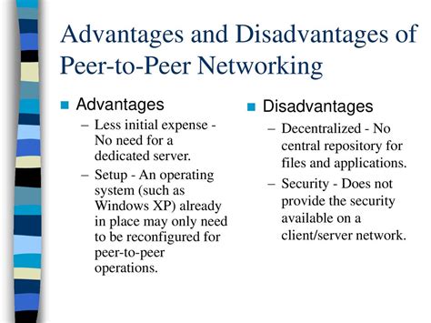 peer to peer network setup