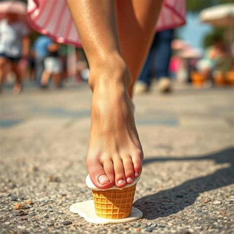 Delicious Ice Cream Sweaty Feet Treat By Femdomgoddessworship On Deviantart