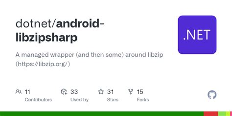 Github Dotnetandroid Libzipsharp A Managed Wrapper And Then Some Around Libzip