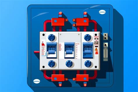 Electrical Distribution Schematic Main Transformer Switchboard Current