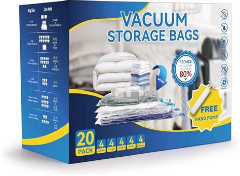 Simple Deluxe Jumbo Vacuum Storage Bags Space Saver Bags Vacuum Seal