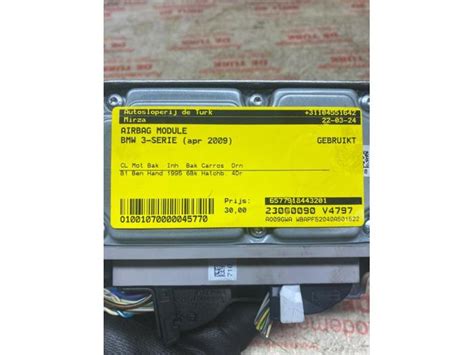 Airbag Module Bmw 3 Serie 318i 16v 6577918443201