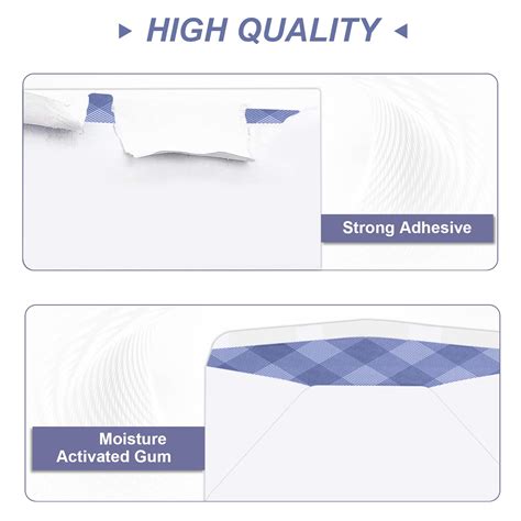 10 Windowless Security Envelopes Pandri Gummed Seal