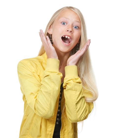 Blonde Girl Meme Face