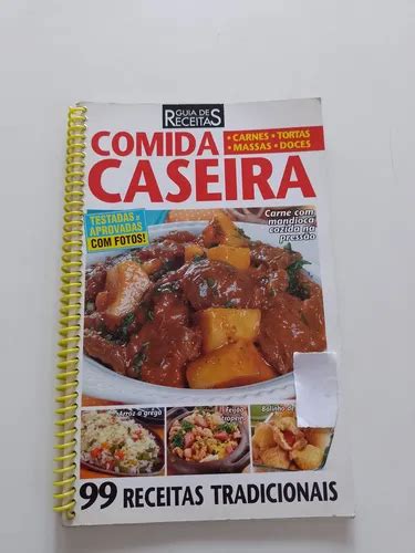 Revista Guia De Receitas Comida Caseita 90 Rceitas Ac32 Mercadolivre