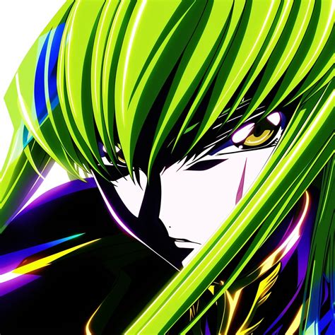 Cc From Code Geass Emotional Look In Moonlight Style For Animepfp