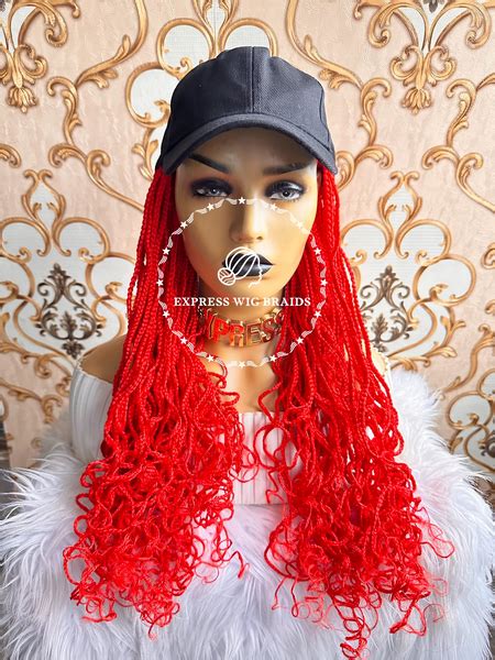 Express Wig Braids Medium Box Braids Wig With Front Lace Express Wig