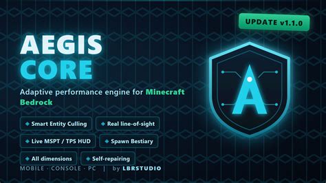 Aegis Core Minecraft Bedrock Addons Curseforge